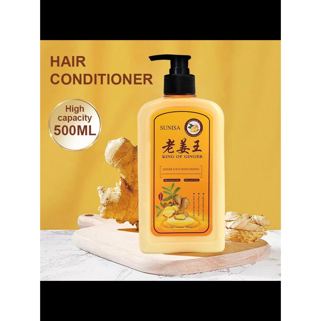 SUNISA Ginger Hair Shampoo / CONDITIONER Fast Regrowth Hair Thick Anti ...