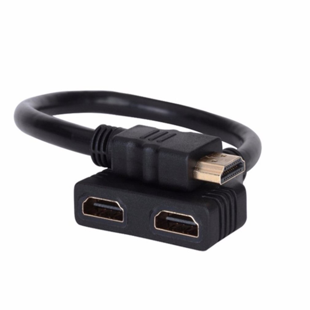Resong HDMI Splitter Cable 1 Male To Dual HDMI | Shopee Philippines