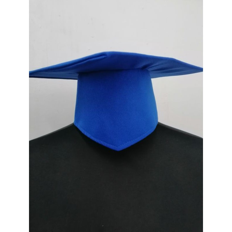 Royal Blue graduation Hat with Blue Tassel | Shopee Philippines