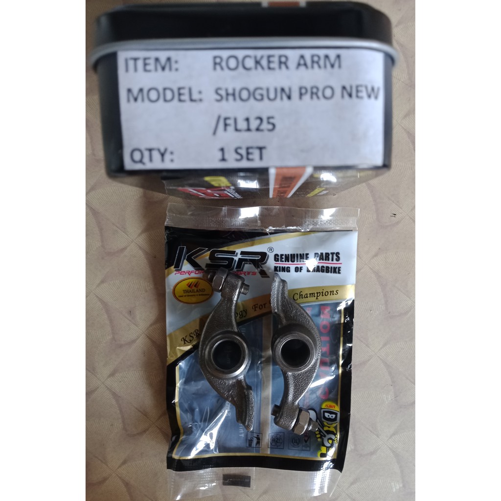 ROCKER ARM GOLD KSR THAILAND BRAND SHOGUN PRO NEW FL125 | Shopee ...