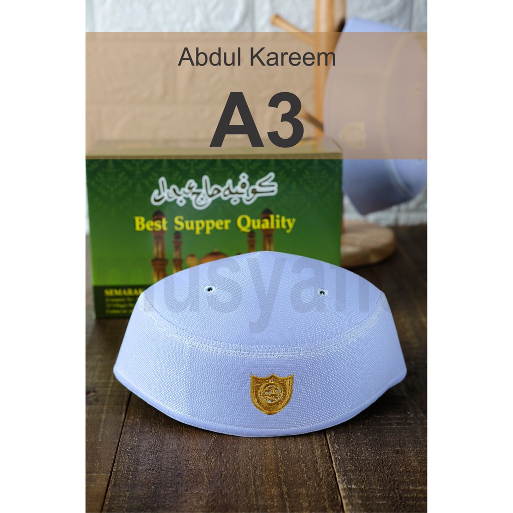 Original Malaysian Cap a3 premium Cap abdul karim Cap Hajj Cap ...