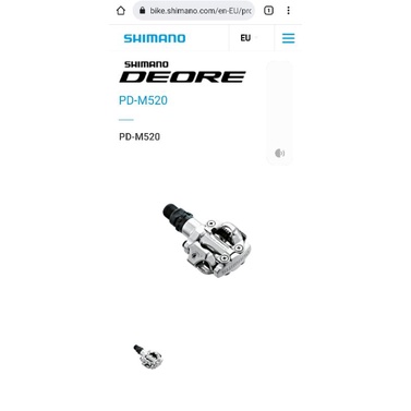 Shimano PD-M520 MTB Cleats Pedal | Shopee Philippines