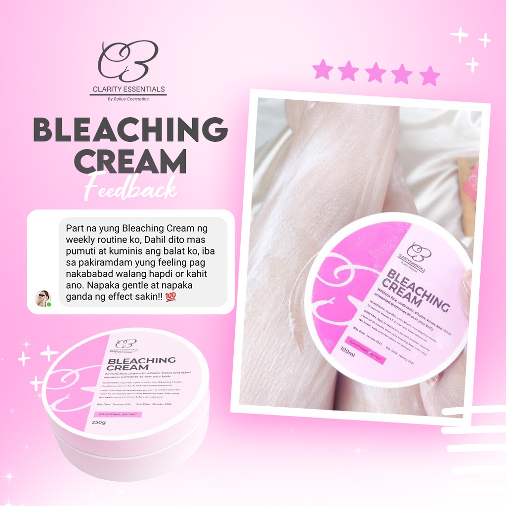 Bleaching Scrub | Clarity Essentials | Shopee Philippines