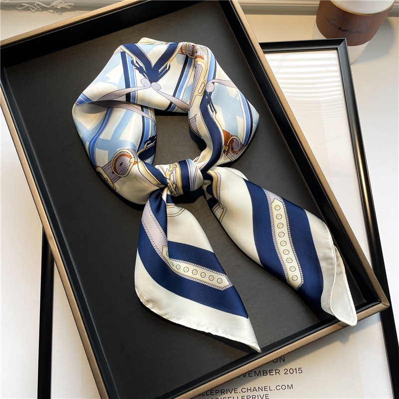 Parsimonious New Women's Printed Hair Collar Square Scarf 70CM (27 ...