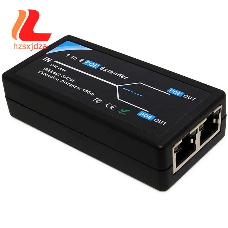 2 Port POE Extender 10/100Mbps with IEEE 802.3Af Standard | Shopee ...