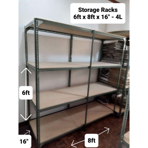 Gray Rack - 6ft x 8ft x 16" - 4L - 1/2 Plywood | Shopee Philippines