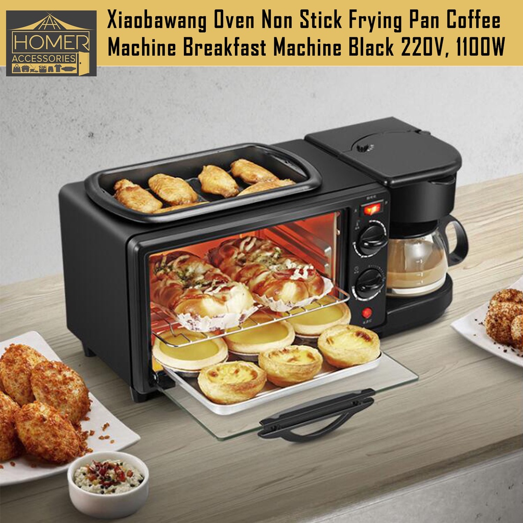 Homer Xiaobawang Oven Non Stick Frying Pan Coffee Machine Breakfast ...