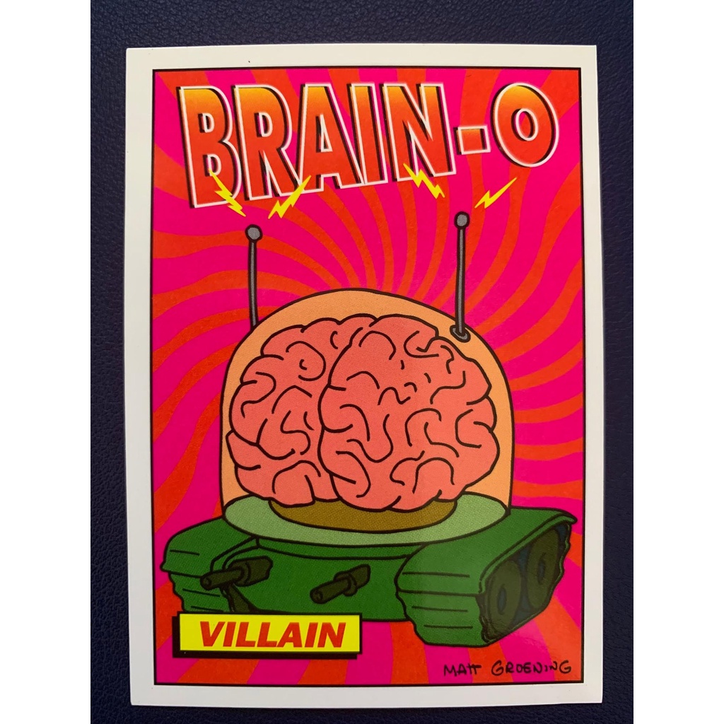 1994 Skybox The Simpsons Trading Card - Radioactive Man - Bug Boy ...