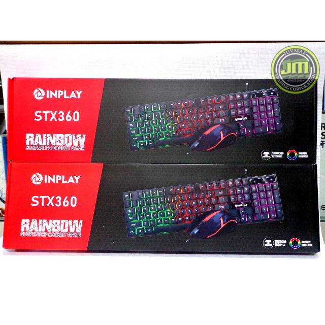 INPLAY STX360 RGB KEYBOARD & MOUSE BUNDLE | Shopee Philippines