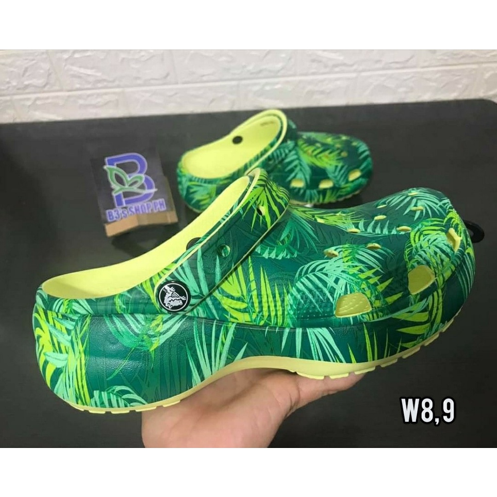 crocs tropical platform clog original | Shopee Philippines