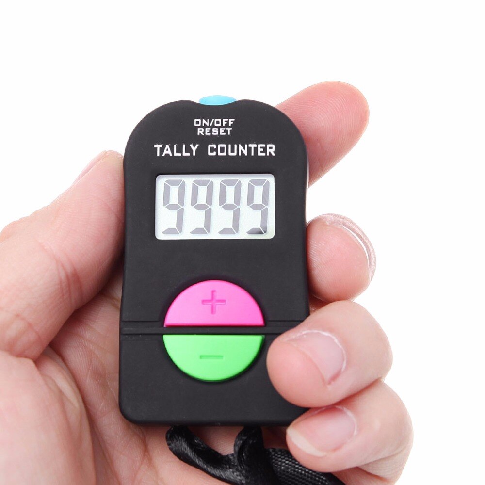 Digital Hand Tally Counter Tasbih digital with subtract function and ...