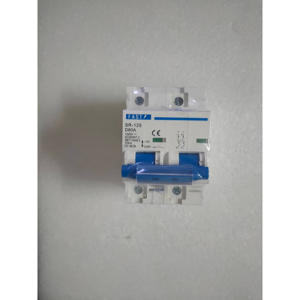 FAST Solar PV Power DC Miniature Circuit Breaker SR - 125 D80A D100A ...