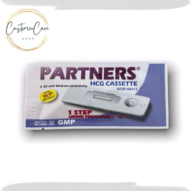 Partners Pregnancy Test Kit 1 Step Urine Pregnancy Test Cassette ...