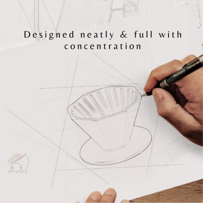 NIBU Ceramic Coffee Dripper V01 V02 Coffee Drip Filter Cup Pour Over ...