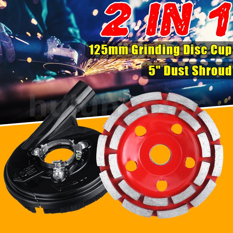 125MM Diamond Grinding Wheel Disc Bowl Shape Grinding Cup 5"Angle ...