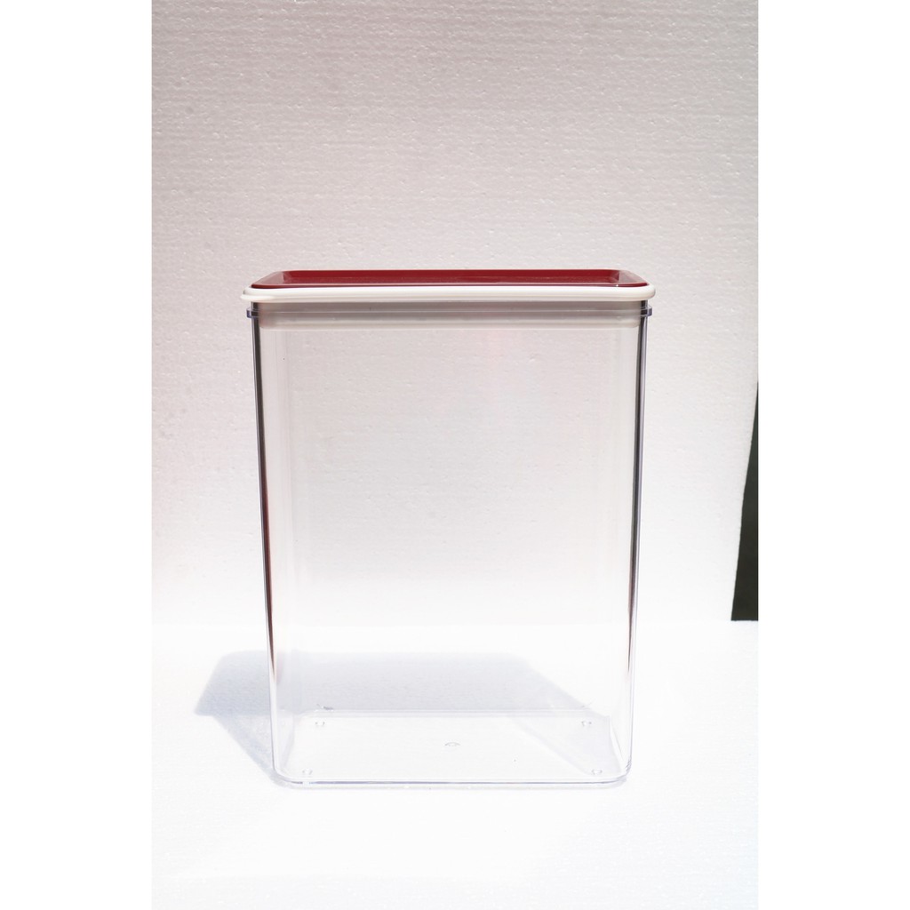 Canister/ Acrylic Powder Container for 0.5kg 1kg 2kg 、Air Tight for ...