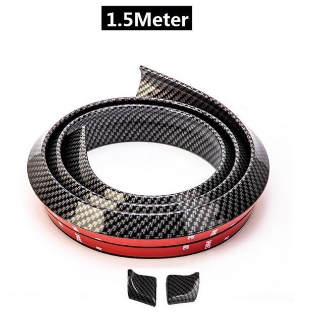 1.5M Universal Authentic Carbon Fiber/Rubber Duck Tail Rear Trunk ...