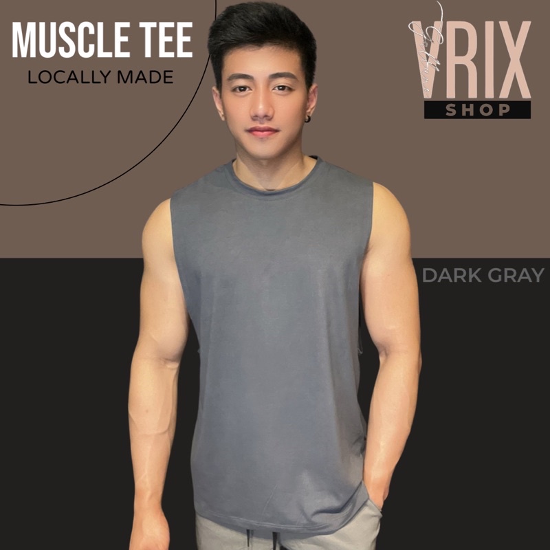 PREMIUM QUALITY MUSCLE TEE (UNISEX) | Shopee Philippines