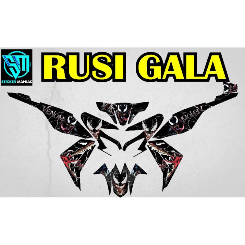 Rusi Gala full body decals | Shopee Philippines