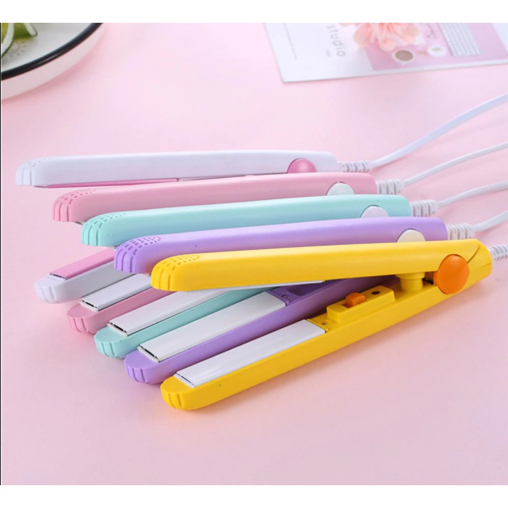 Kele Hand Held Hair Straightener and Curler for Hair Styling Flat Iron ...