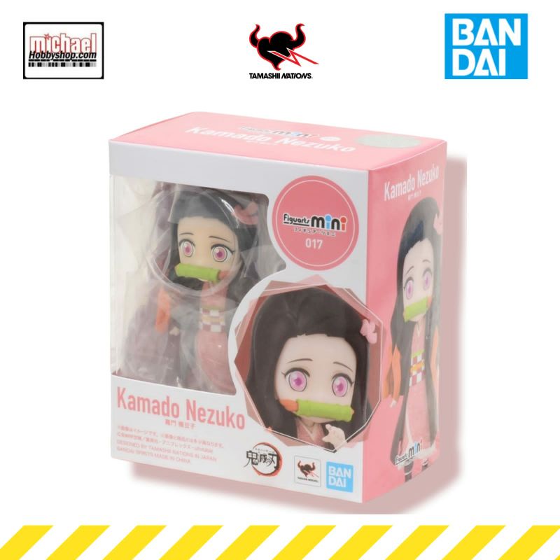 Bandai Bandai Mini Nezuko Kamado Demon Slayer Kimetsu No Yaiba (9cm ...