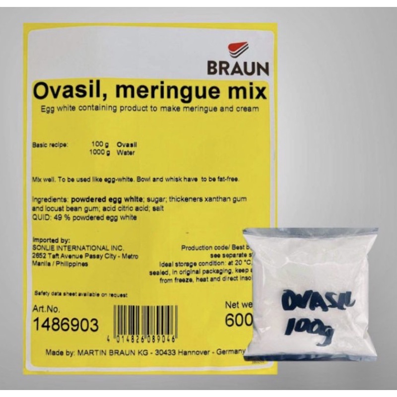 Ovasil Meringue Powder (sold by 100g repacked) | Shopee Philippines