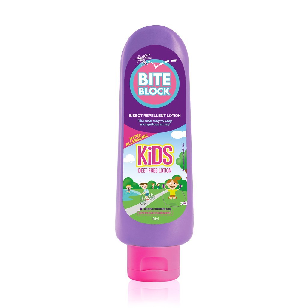 Bite Block Kids Insect Repellent 100mL Lotion | Shopee Philippines