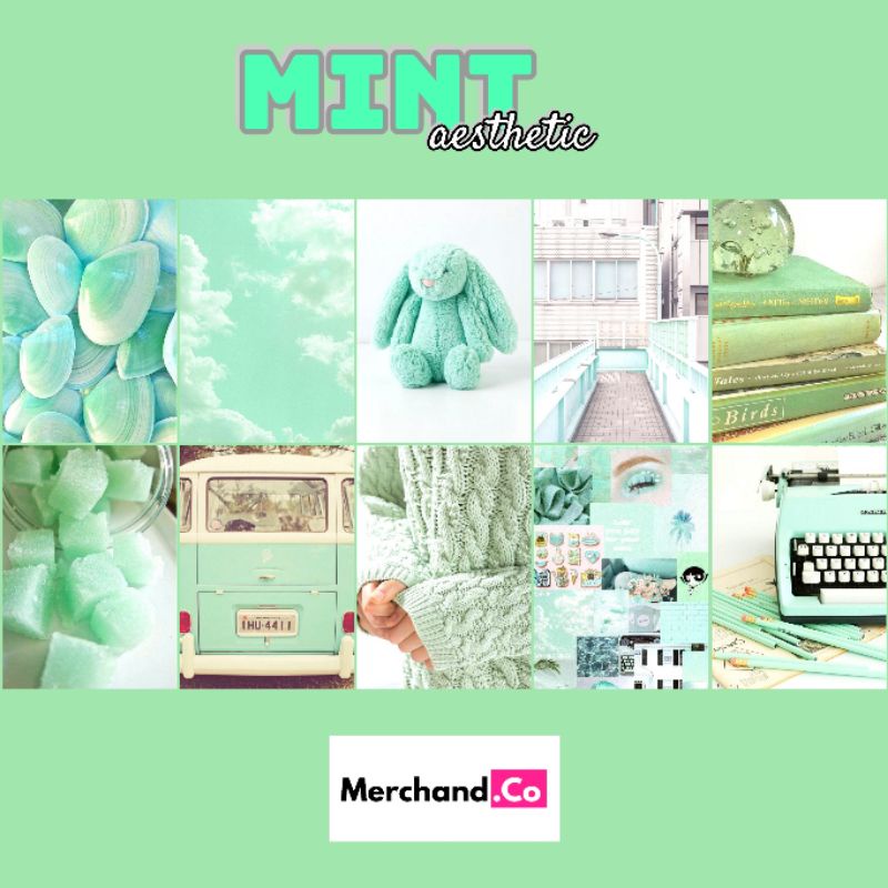 (12Pcs) A5 AESTHETIC/MINT/ AESTHETIC Wall POSTER/AESTHETIC MINI POSTER ...
