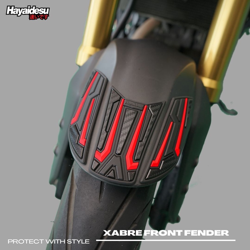 Xabre Body Protector Front Fender Cover-HAYAIDESU | Shopee Philippines