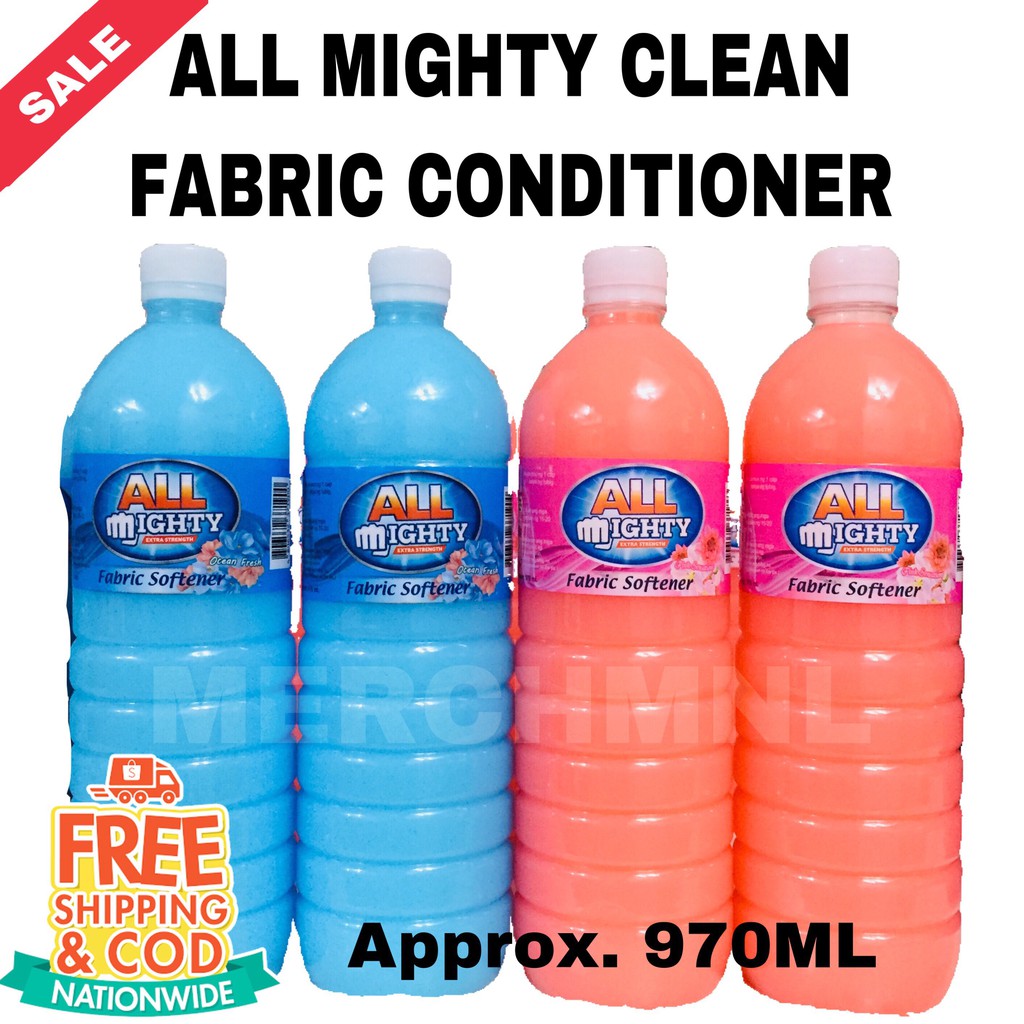 All Mighty Clean Laundry Fabric Conditioner - 1 Liter | Shopee Philippines