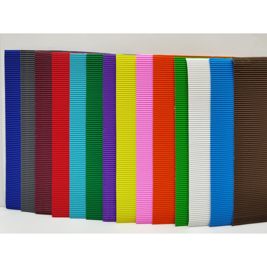 Corrugated Board Sheets 297mmX210MM *1pcs (Single Face) | Shopee ...