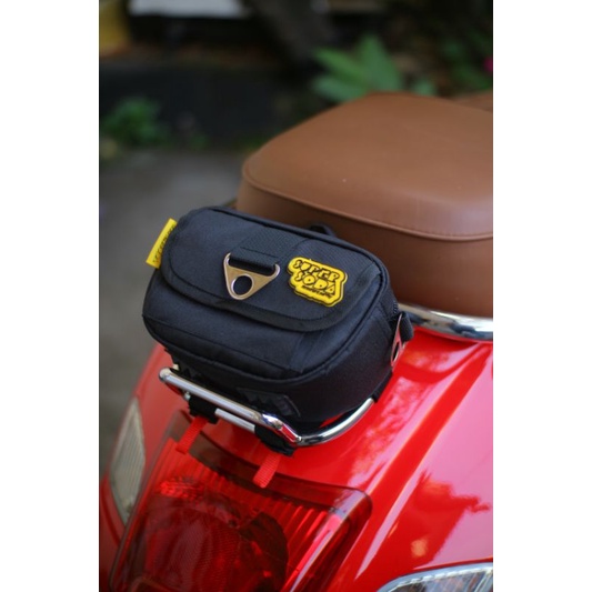 Vespa BACKRACK Bag VESPA Rear Stirrup Bag VESPA MODERS Series FULL ...