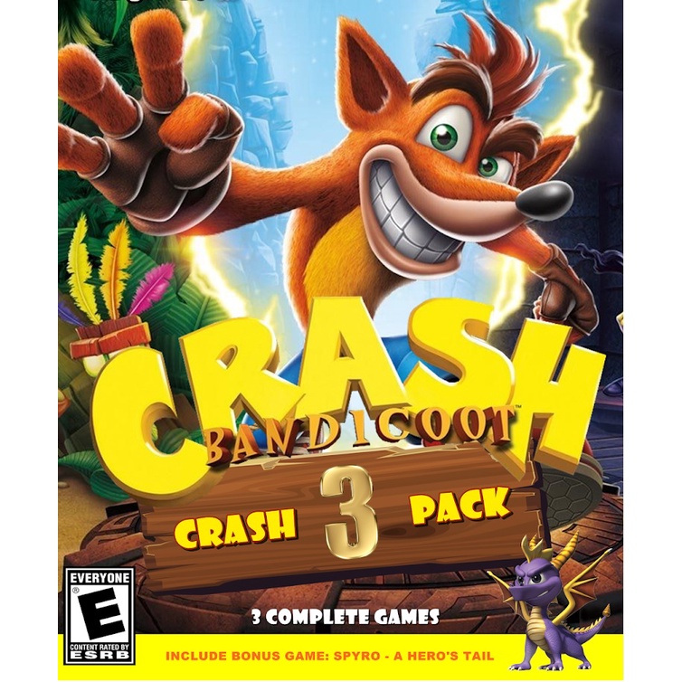 Crash 3 in 1 PS2 Games PS2 PS2 CD Games Playstation 2 ps2 cds Crash Bandicoot Shopee Philippines
