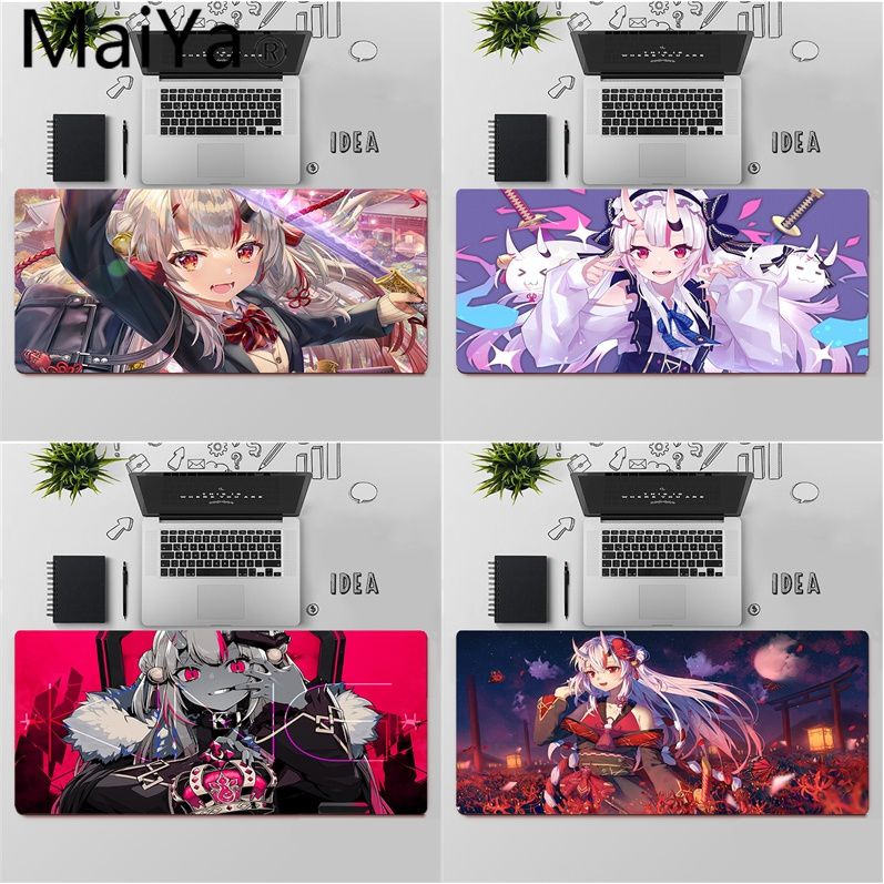 Nakiri Ayame Hololive Rubber PC Computer Gaming mousepad Free Shipping ...