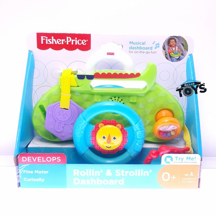Fisher-Price Rollin & Trolley Dashboard | Shopee Philippines
