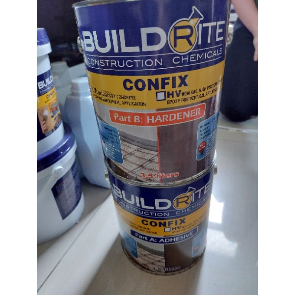 Buildrite Confix LV Low Viscosity Concrete Epoxy Gallon Set A & B | Shopee Philippines