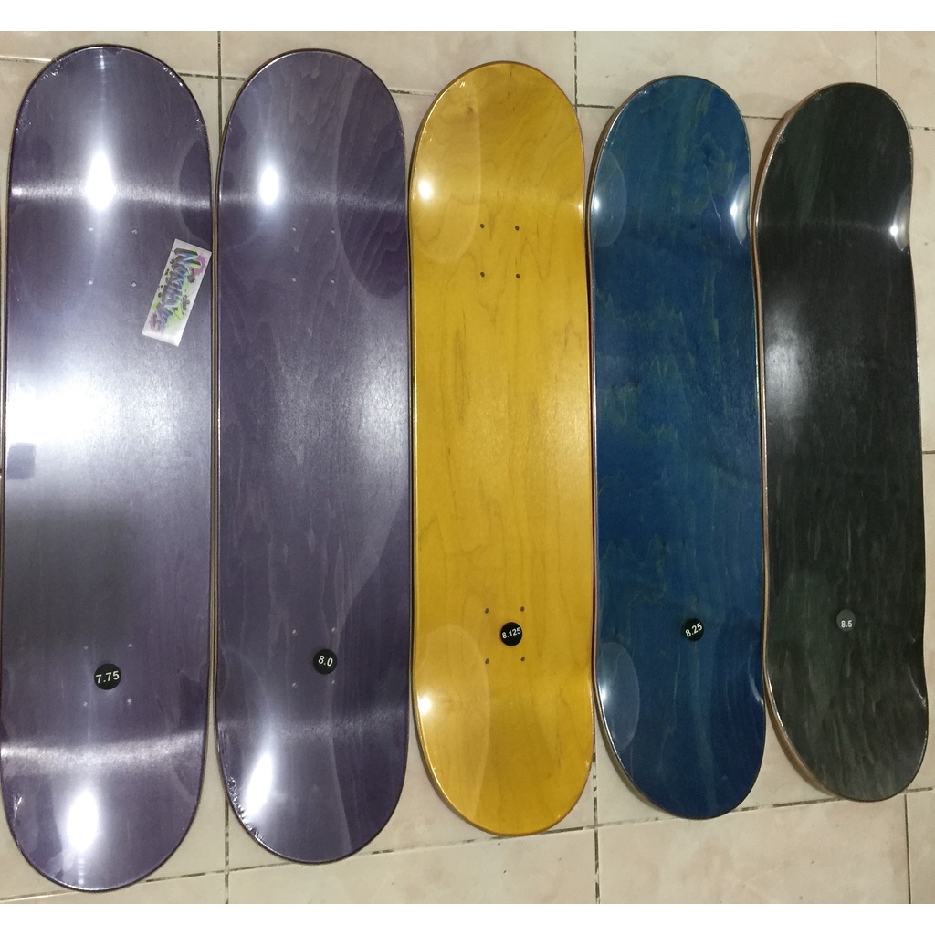 Skateboard Deck Blanks - Professional Grade, Canadian Maple - with Griptape | Shopee Philippines