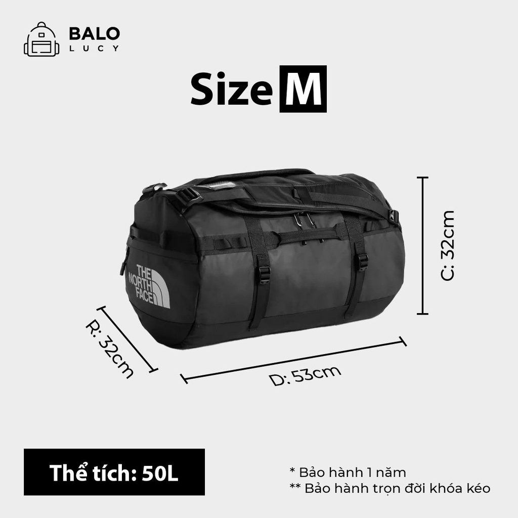 Tnf The North Face Travel Bag Size Variety duffle bag Sports | Shopee ...
