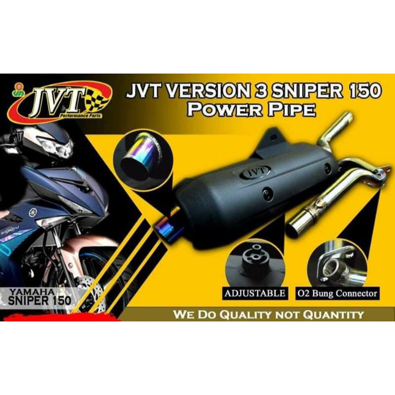 JVT POWER PIPE v3 FOR SNIPER 150 old and new version | Shopee Philippines