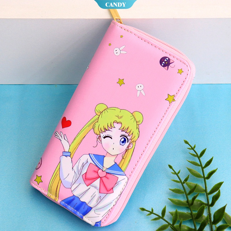 Moon Hare Star Moon Wallet Cartoon Variety Sakura Pattern Multi ...