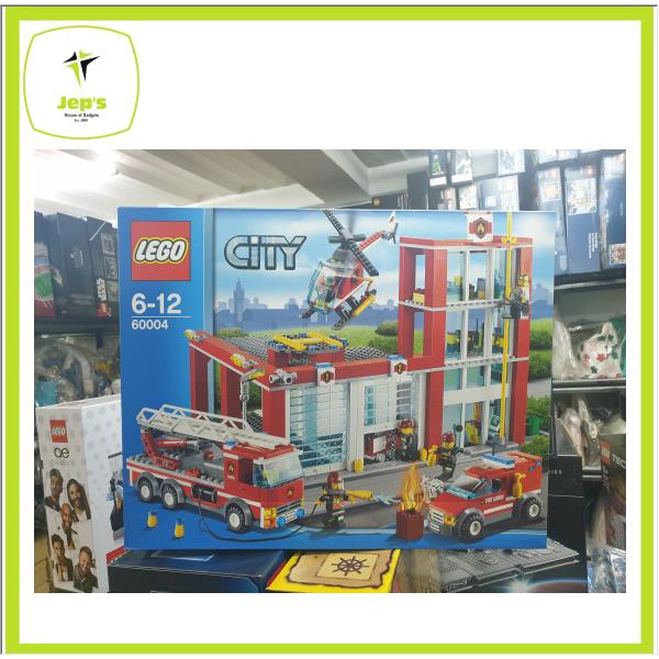 Lego City Fire Station 60004 (2013) | Shopee Philippines