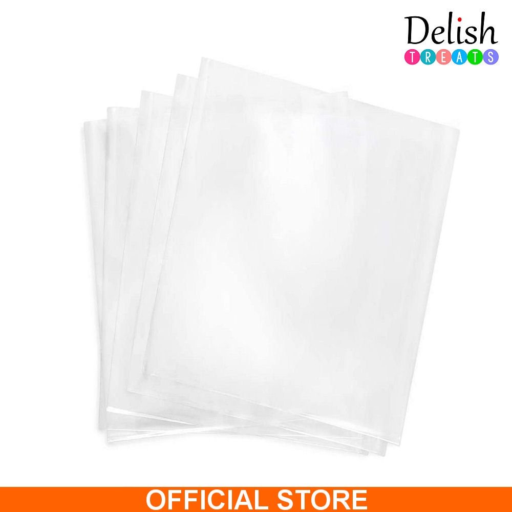 Delish TREATS Clear Plastic Opp Bag Pack Of 100 Pcs DTPH0222 | Shopee ...