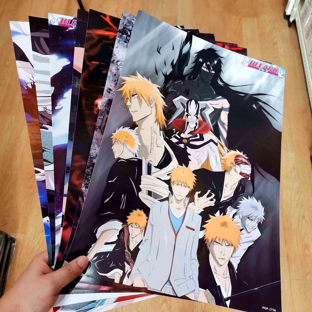 Anime Bleach Poster A3 Sticker Hi Glossy Premium Quality Wall ...