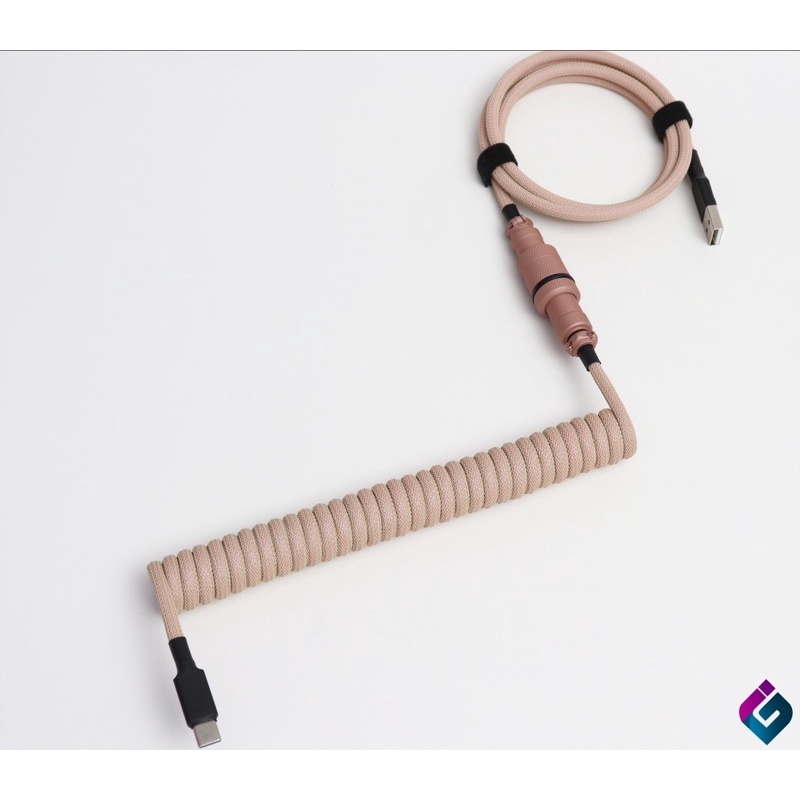 GMK Olivia Themed Keyboard Coiled Cable | Shopee Philippines
