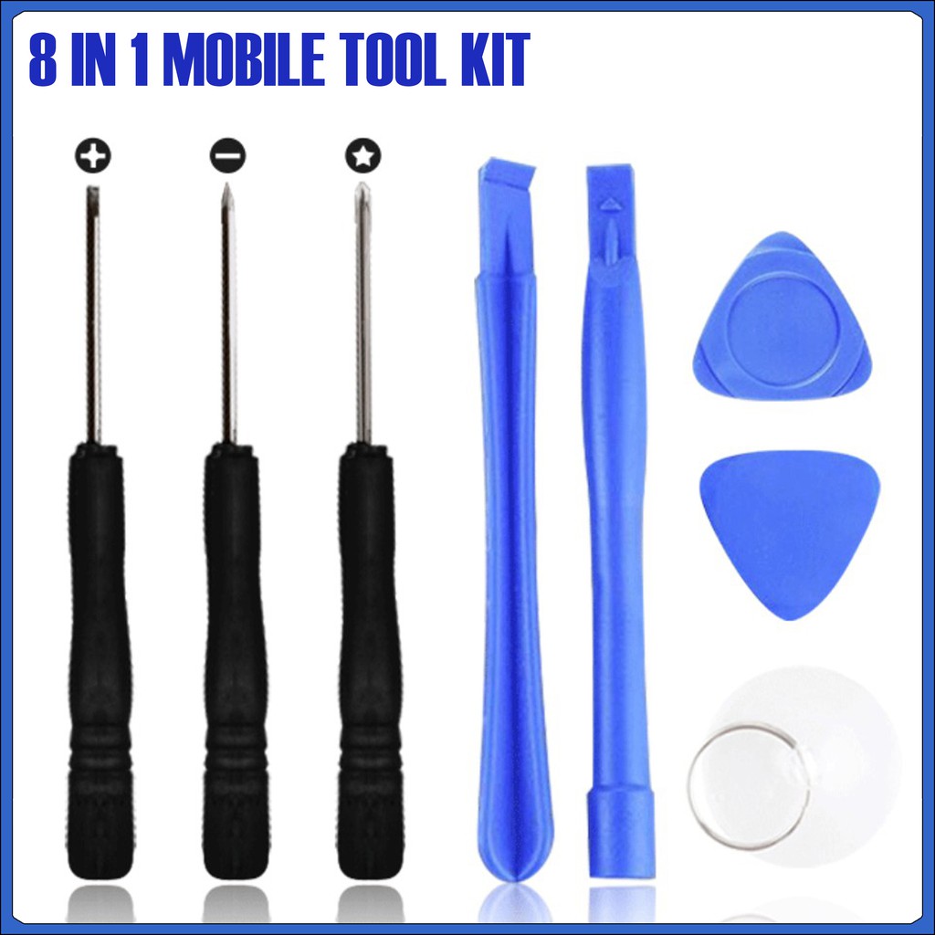 8 in 1 Mobile Tools for Disassembling Smart Phones Screwdriver Set ...