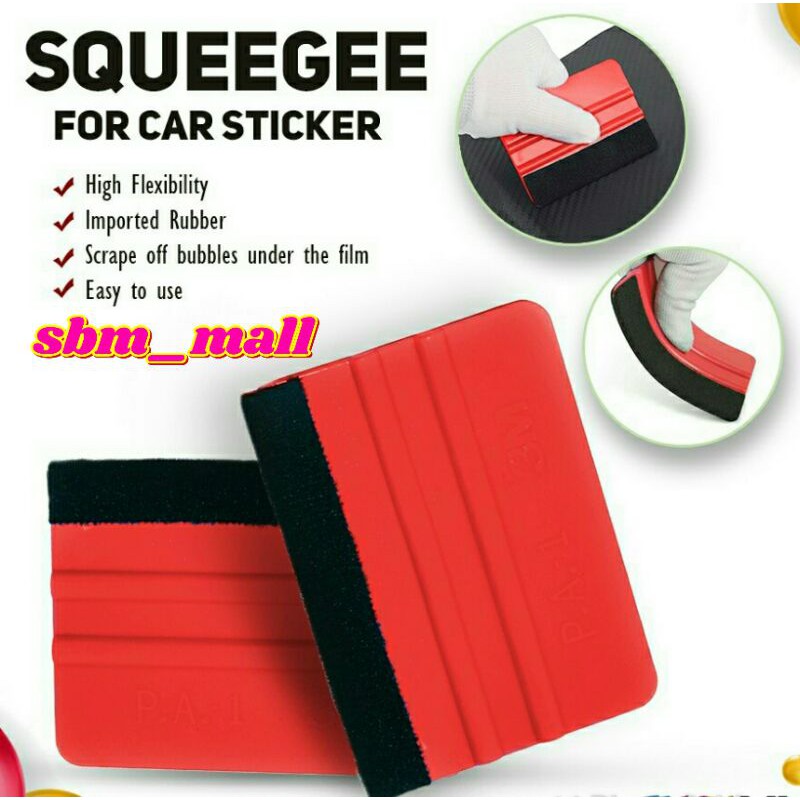 SQUEEGEE FOR CAR STICKER. | Shopee Philippines