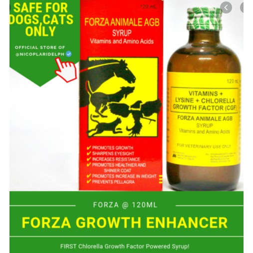 Forza Animale | Animal Growth Booster 120ml | Shopee Philippines
