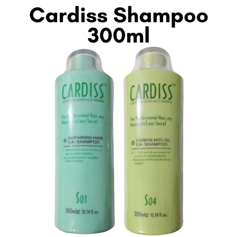Cardiss Shampoo 300ml Random Variant Anti Oil Repairing | Shopee ...