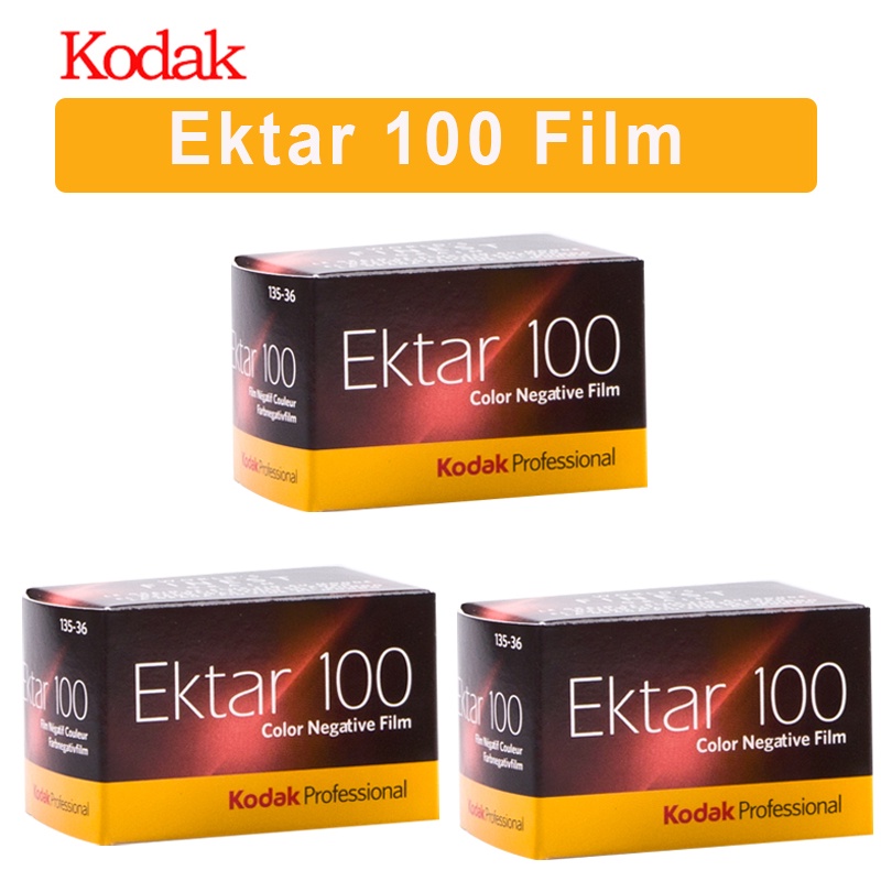 3 Roll Kodak Professional 35mm Ektar 100 Color Negative Film 36 Exposure | Shopee Philippines