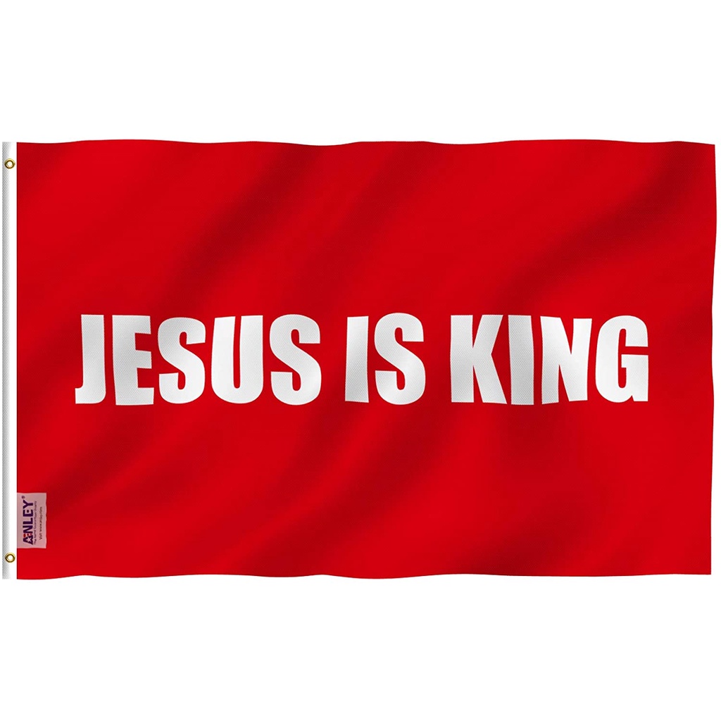 Anley 3x5 ft Jesus is King Flag Banner | Shopee Philippines